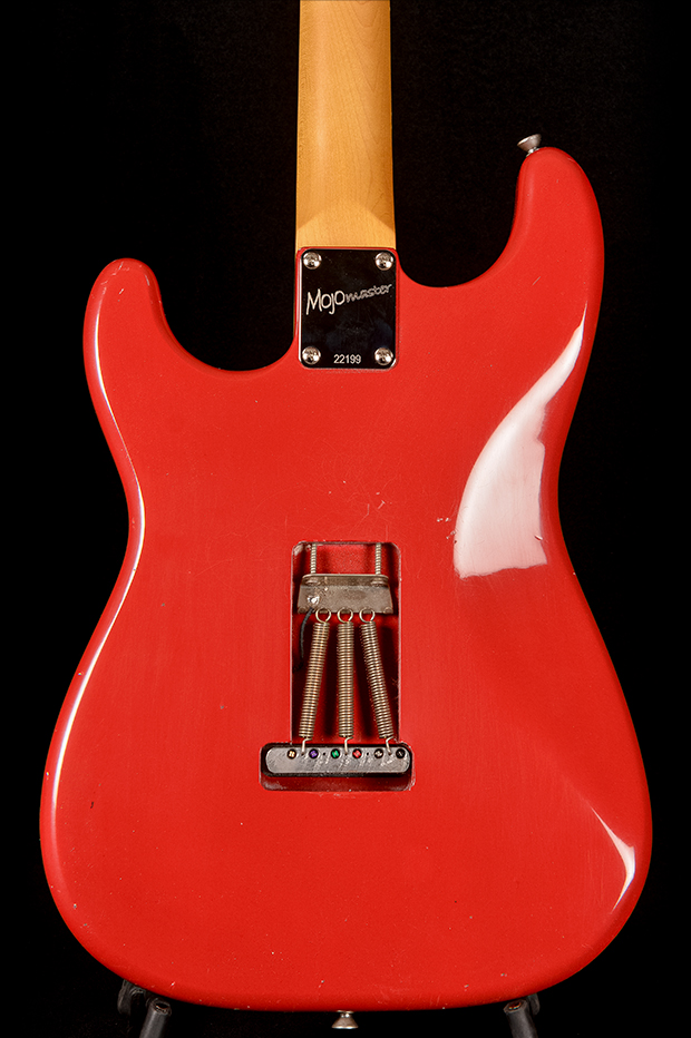 Mojomaster S-Type Fire Red Relic | Woodstock Guitars