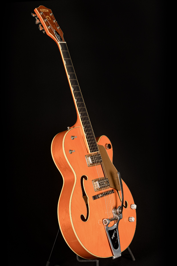 Gretsch G6120SSLVO Brian Setzer Vintage Orange Lacquer | Woodstock Guitars